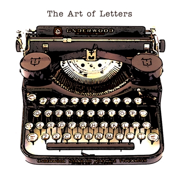 Typewriter Pop Art - L.A. Marler